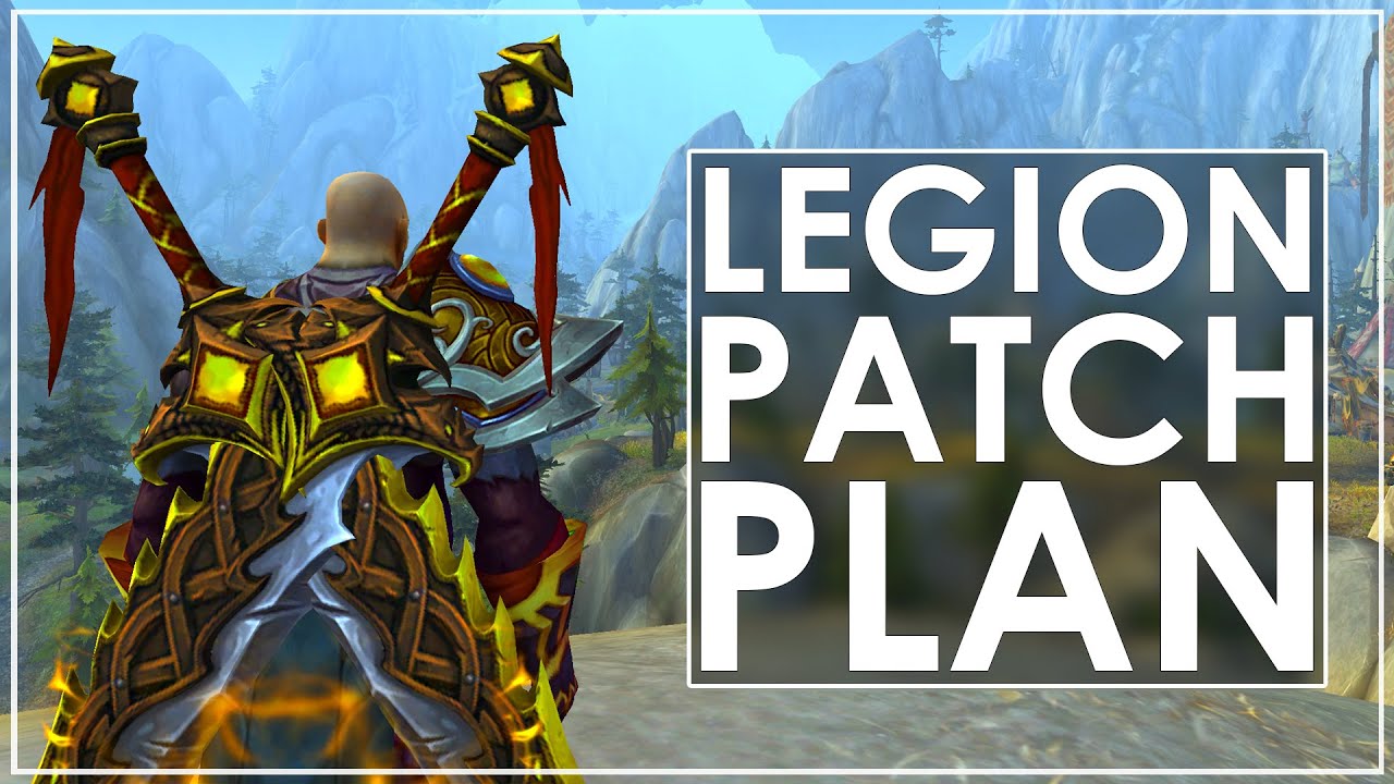 Blizzard Reveal Their WoW Legion Patch & Raid Tier Plans - YouTube