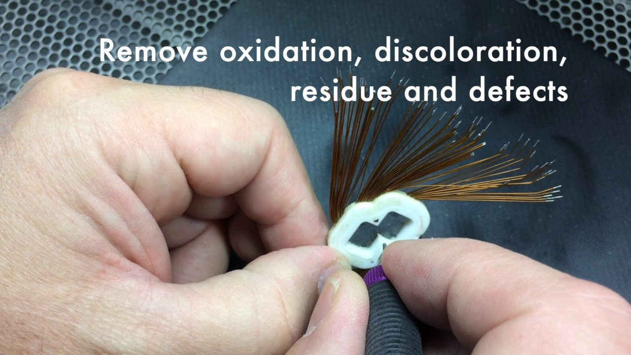 MicroBlasting for Electronic Components - Intro to Applications - YouTube