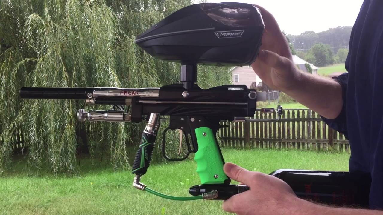 WGP Autococker Prostock for sale on EBay - shooting paint - YouTube