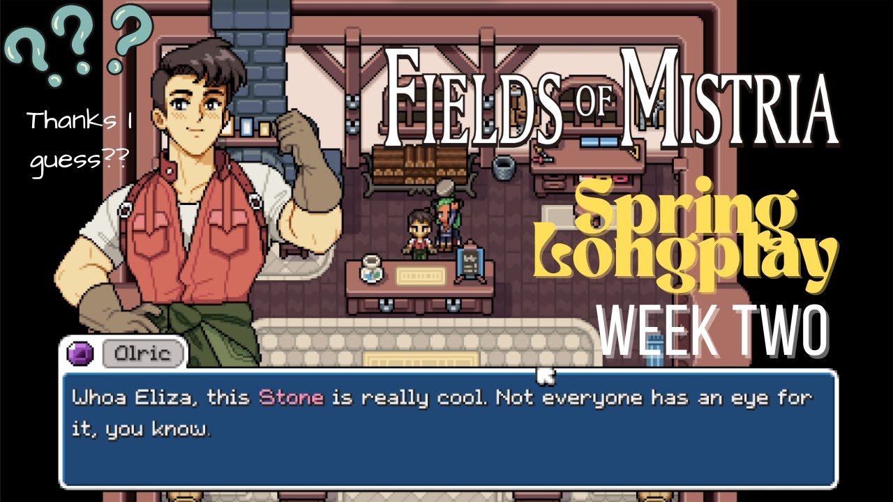 Fields of Mistria ~ Spring Week 2: To the Mines and cool stones(?) [No ...