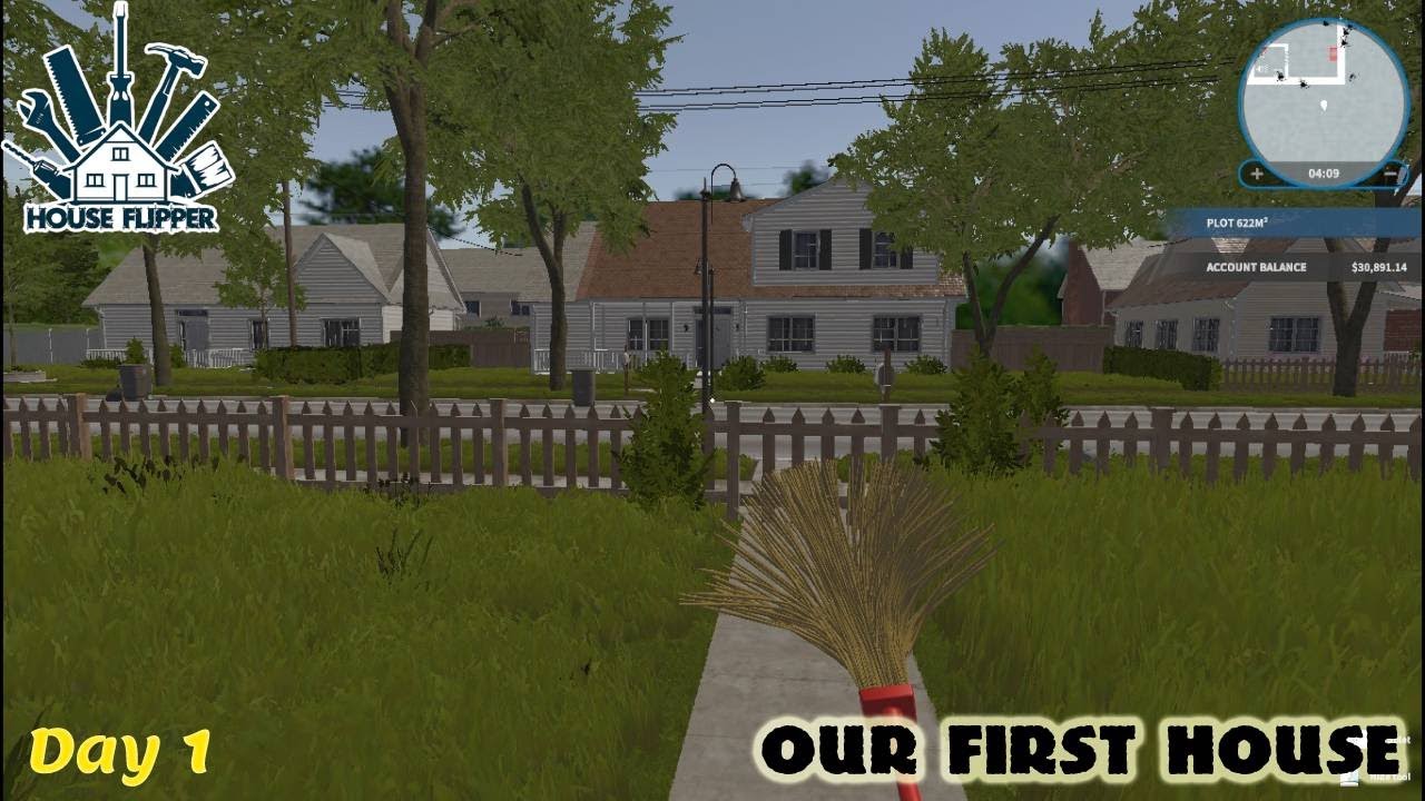 Cleaning our First House || House Flipper - YouTube