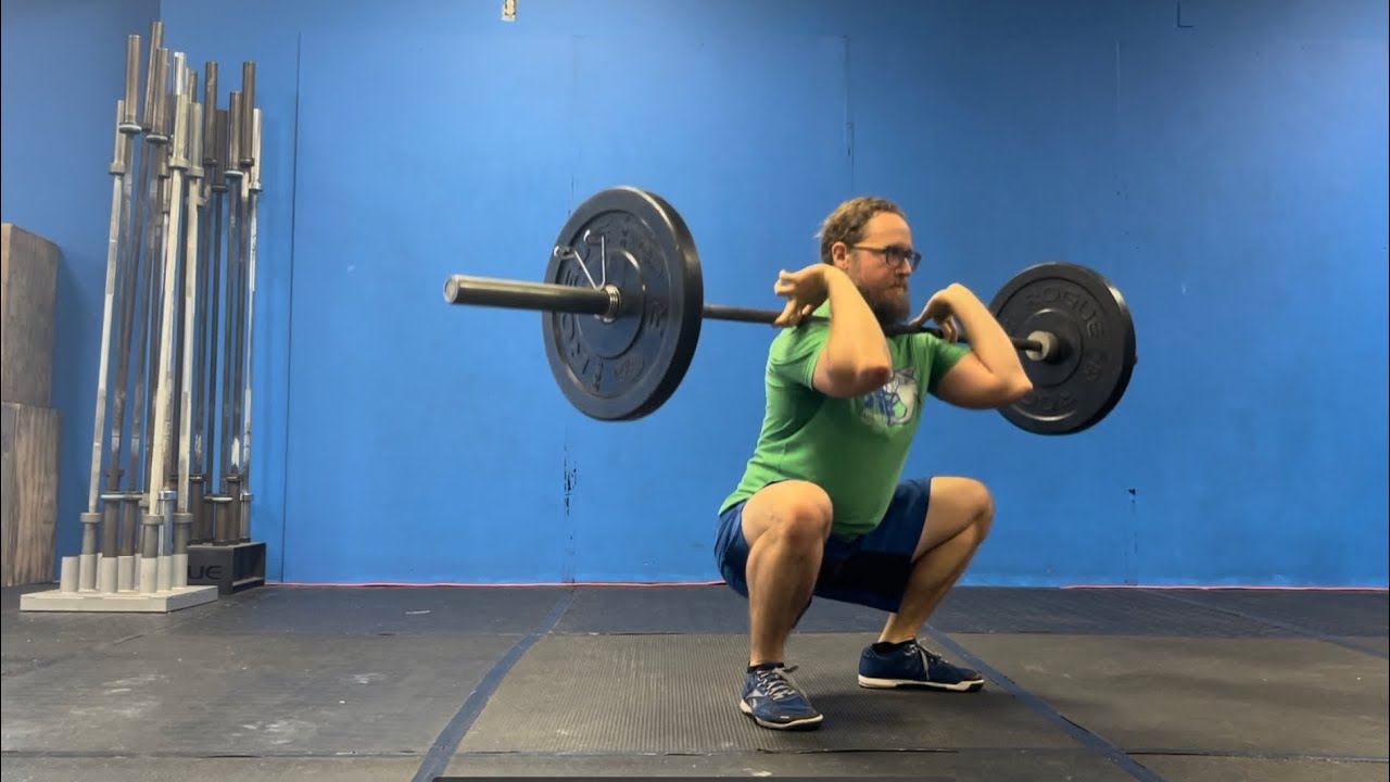 Front Squat Exercise Demonstration - YouTube