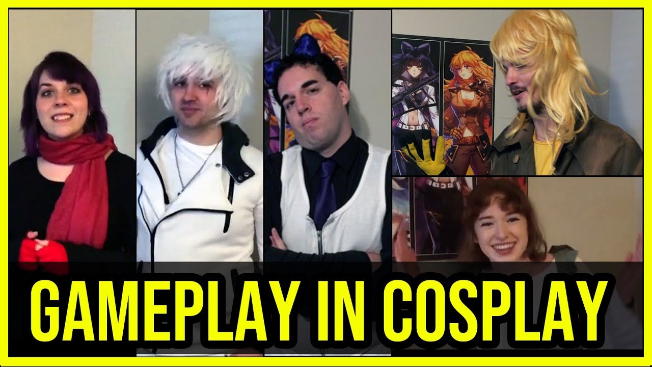 RWBY Combat Ready Game Night - In Cosplay! - YouTube