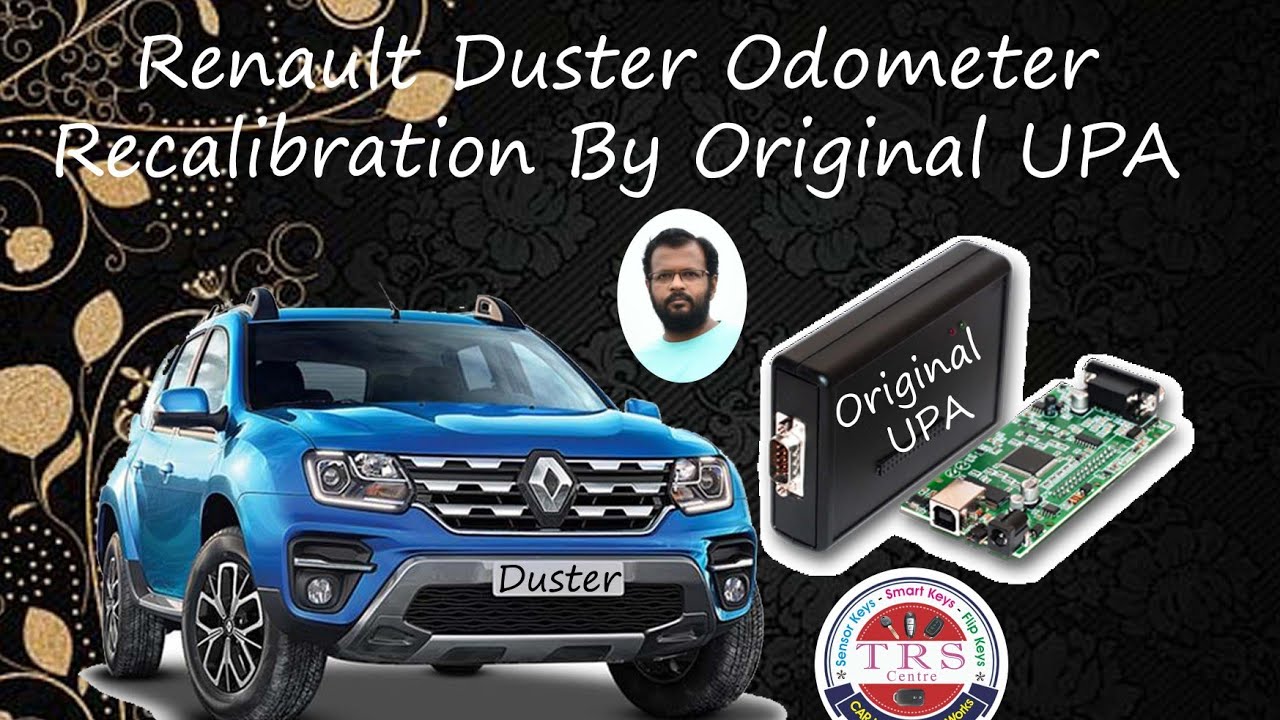Renault Duster Odometer Recalibration by Original UPA - YouTube