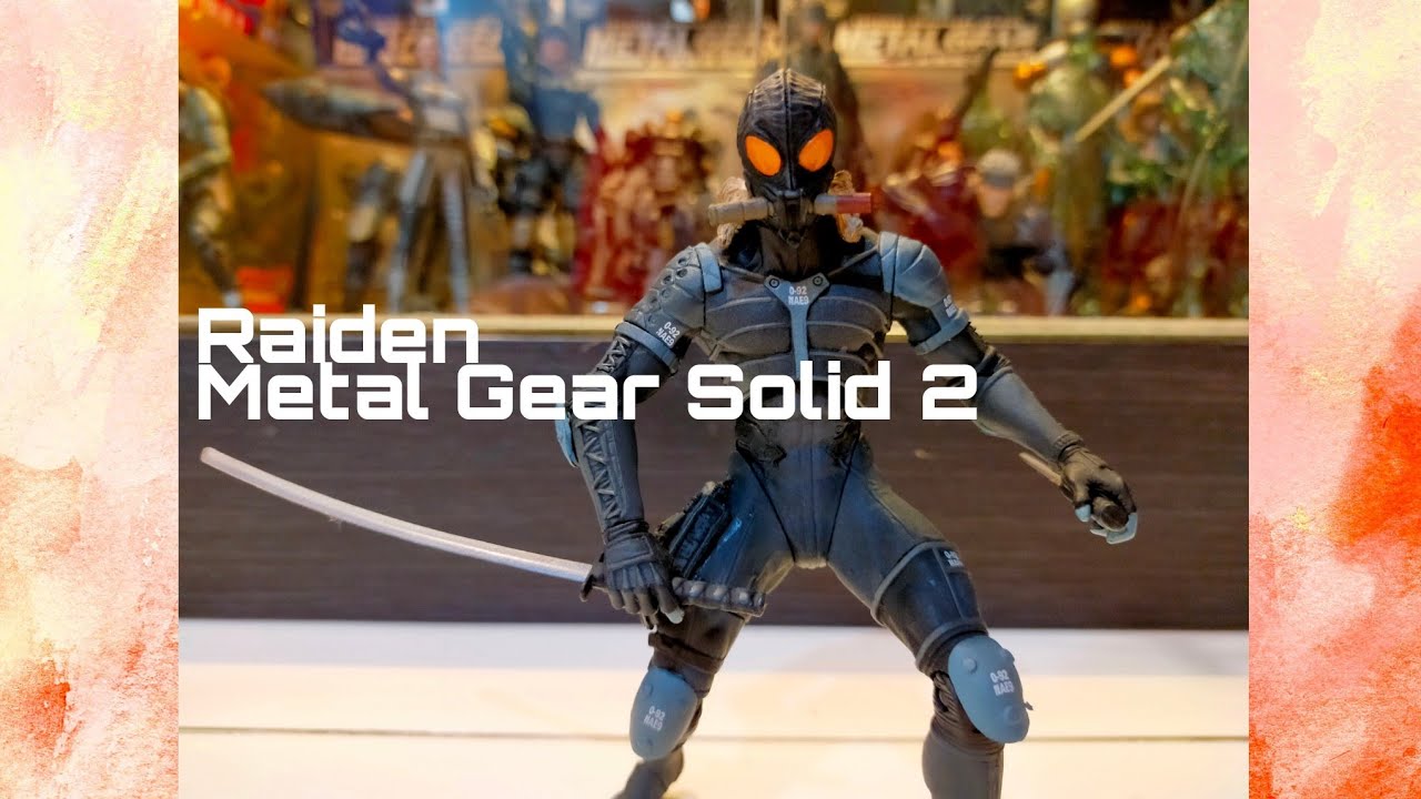 Raiden from Metal Gear Solid 2 by McFarlane Toys [Action Figure Review ...