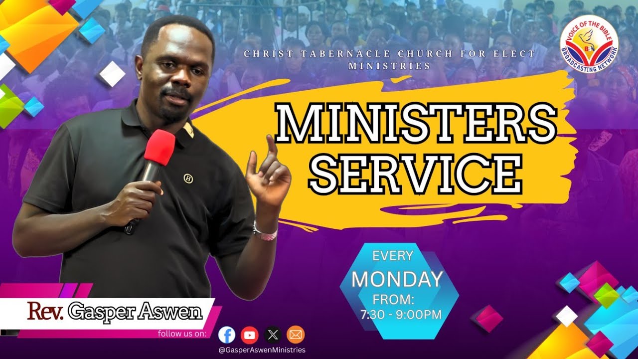 MINISTERS SERVICE WITH REV.GASPER ASWEN || 20/10/2025 - YouTube