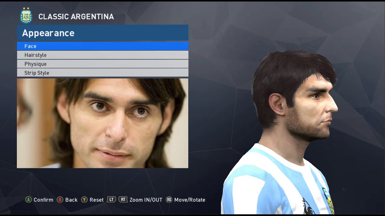 PES 2017 face Roberto Ayala - YouTube