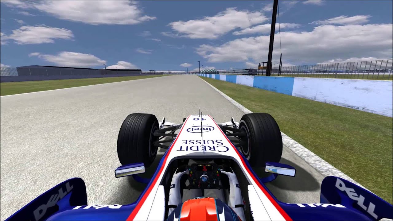 rFactor - Formula 1 V8 Engine Testing at Sebring - YouTube