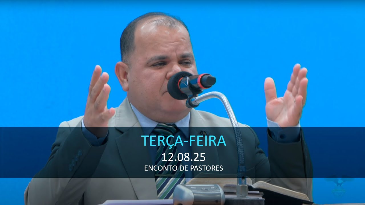 12.08.2025 - Terça-feira - Encontro de Pastores | Pr. Renê Dayan - YouTube