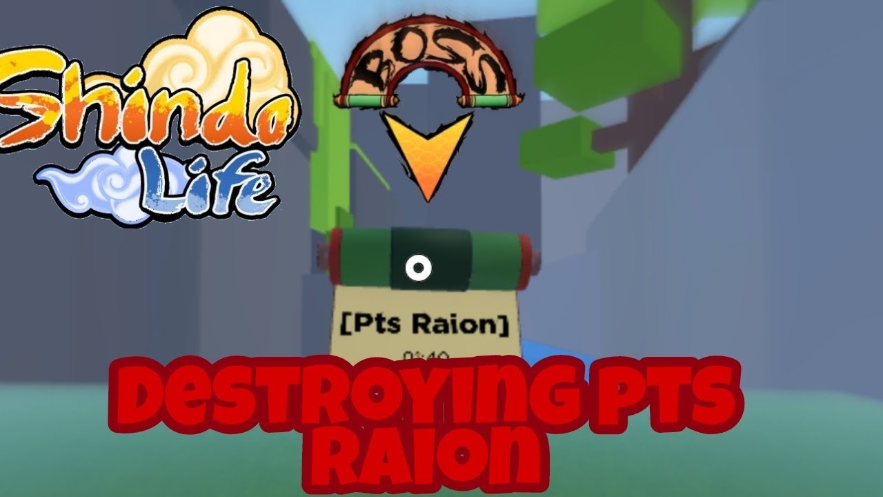 Destroying Pts Raion Part 2 | shindo life - YouTube