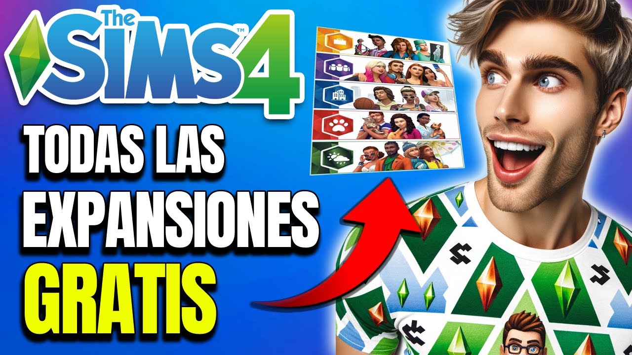 COMO TENER TODOS LOS PACKS y EXPANSIONES EN LOS SIMS 4 GRATIS! 🏡 ...