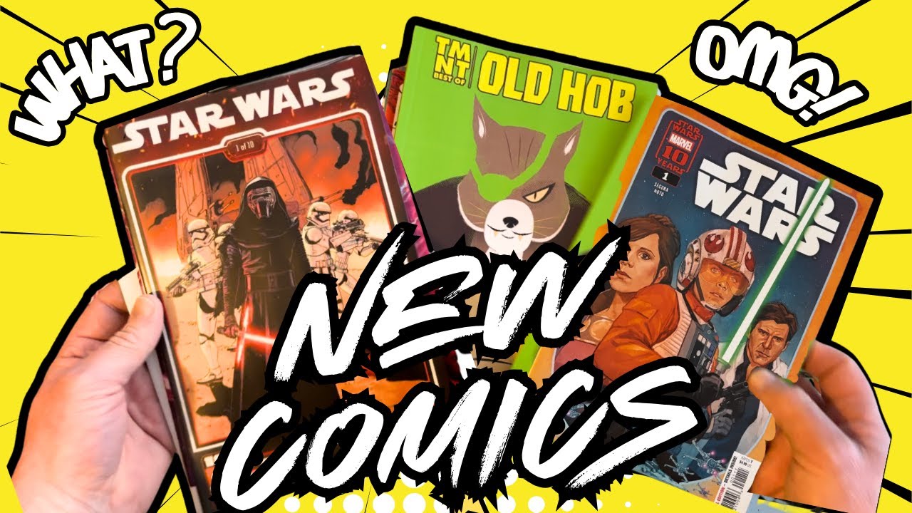 Comic Book Unboxing: Latest DC, Marvel, & More | New Comics Delivery ...