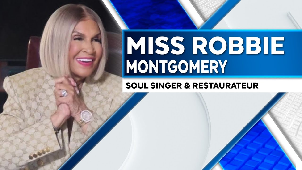 Soul Singer And Restauranteur Miss Robbie Montgomery - YouTube