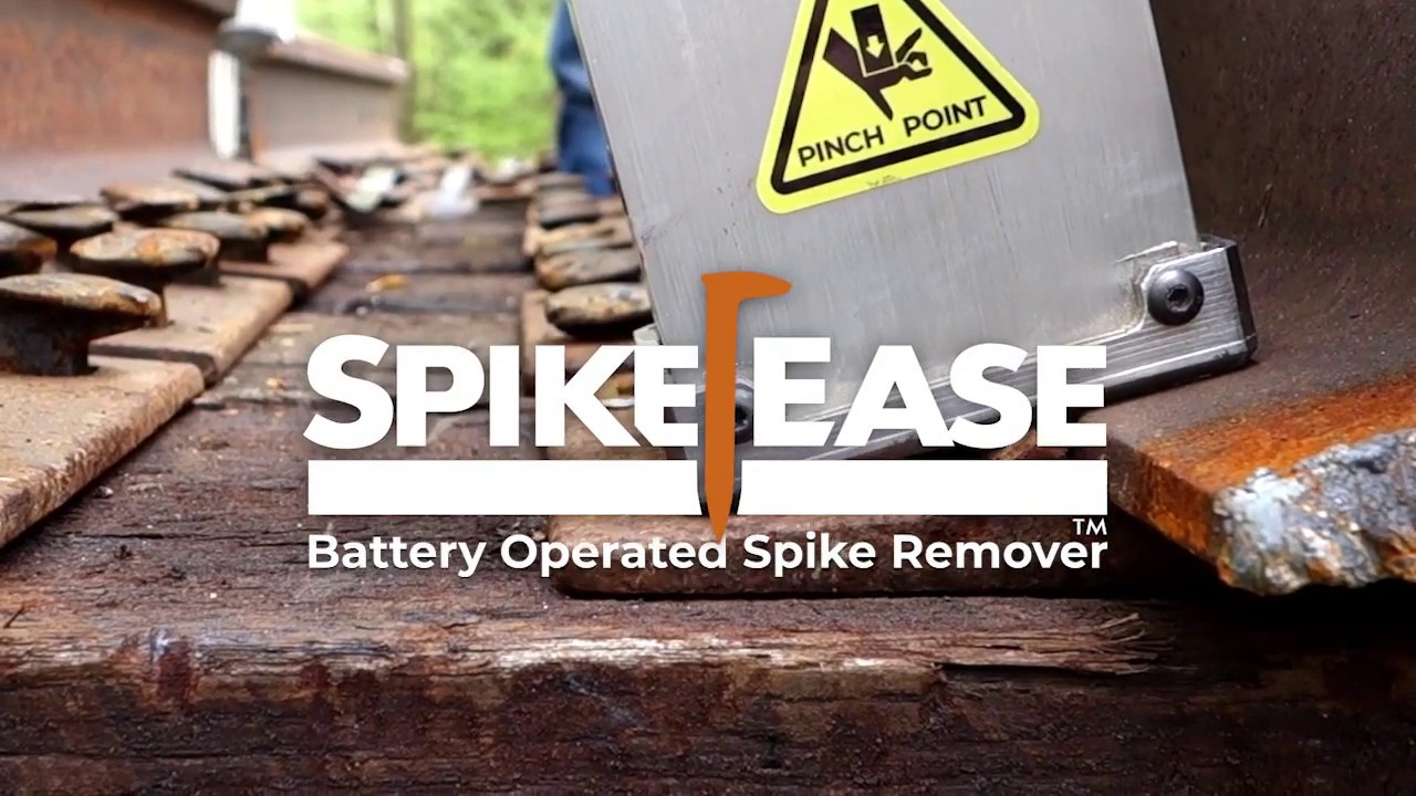 SpikeEase - Battery Operated Spike Puller - YouTube