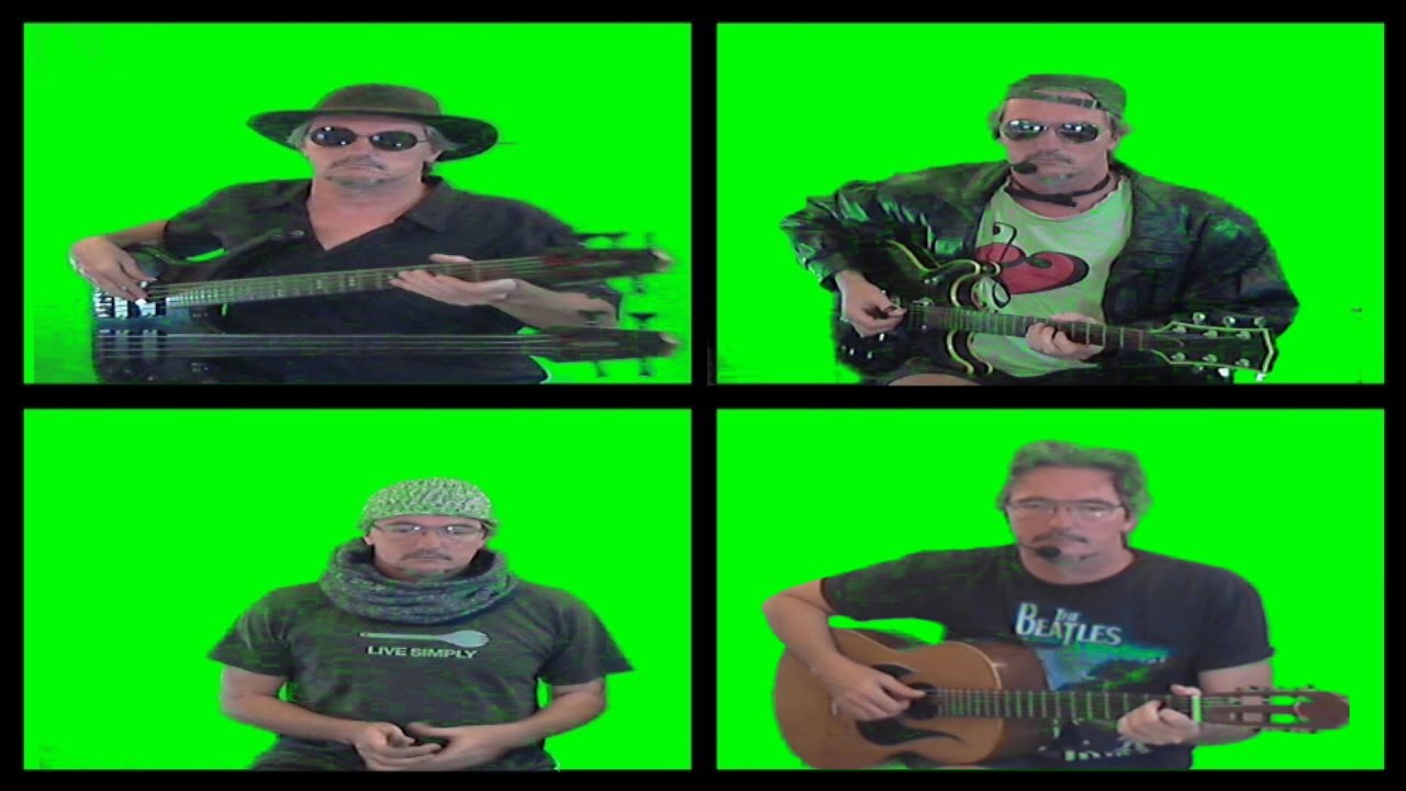 Green screen band - Goodbyebye - YouTube