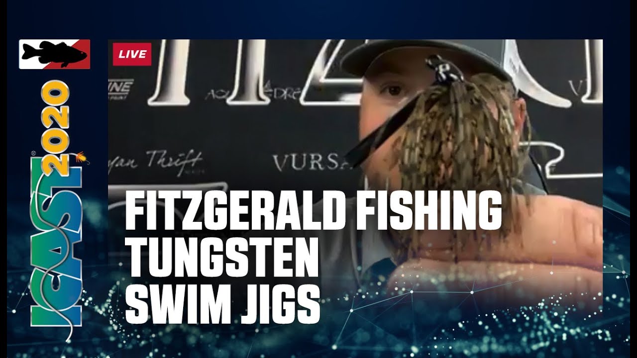 Fitzgerald Fishing Tungsten Swim Jigs with Trevor Fitzgerald | ICAST ...