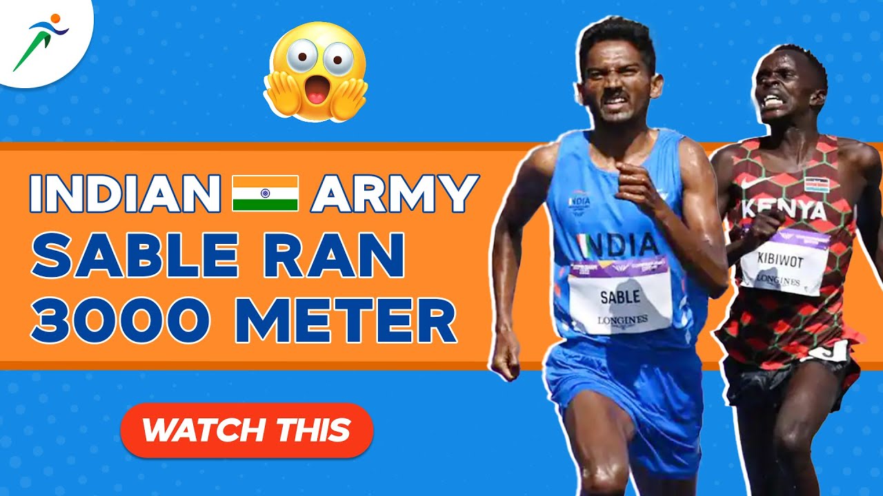 India Army 🇮🇳 Sable Brings 🥈 | Silver medal in Steeplechase | Avinash ...