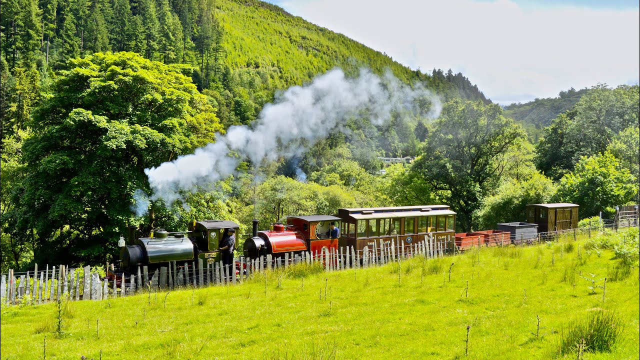 Double Falcons in the Dulas Valley - Corris Railway Photo Charter 2024 ...