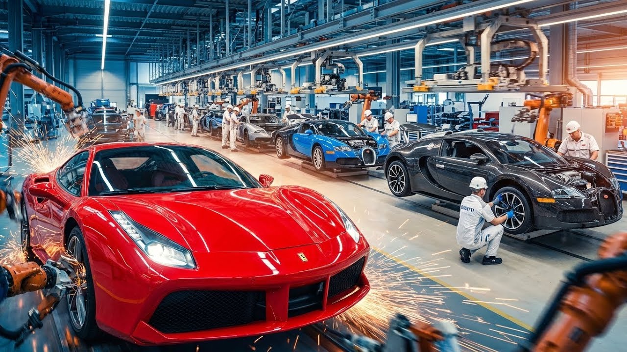 Inside the Ferrari Factory: How the 488 GTB is Hand-Built from Start to ...