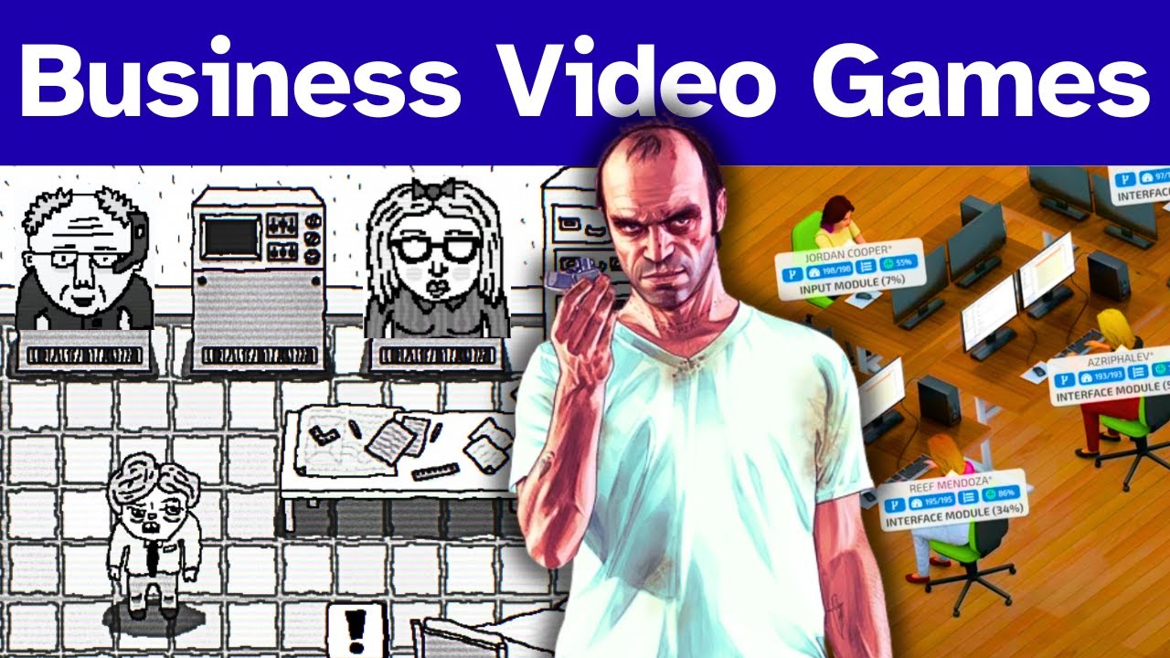 Becoming a Startup Founder in Business Video Games 🎮🕹️👾 - YouTube