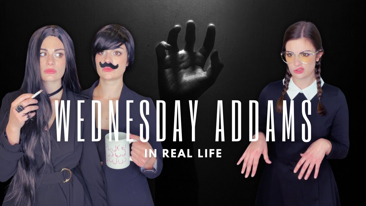 Wednesday Addams in Real Life - YouTube