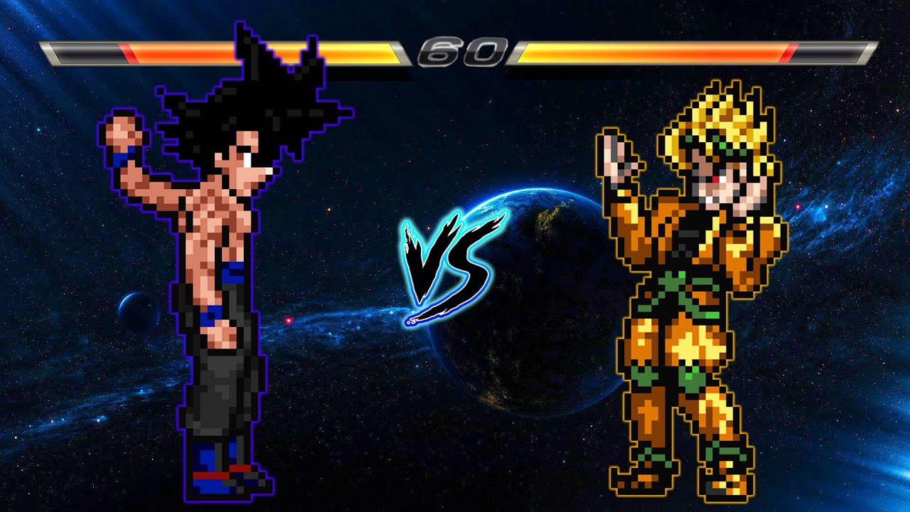 1000 YEARS OLD GOKU TP V1 VS DIO WN - YouTube