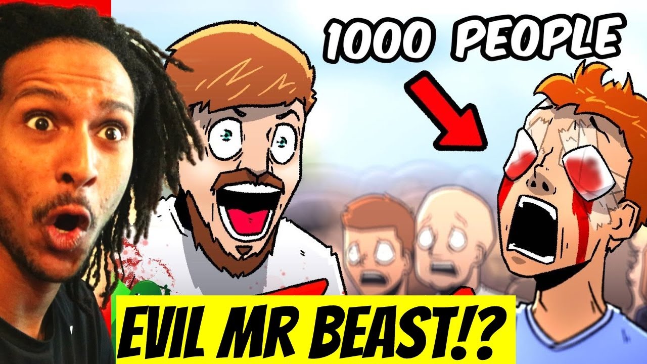 EVIL Mr Beast Blinds 1,000 People😱😱😱 - YouTube