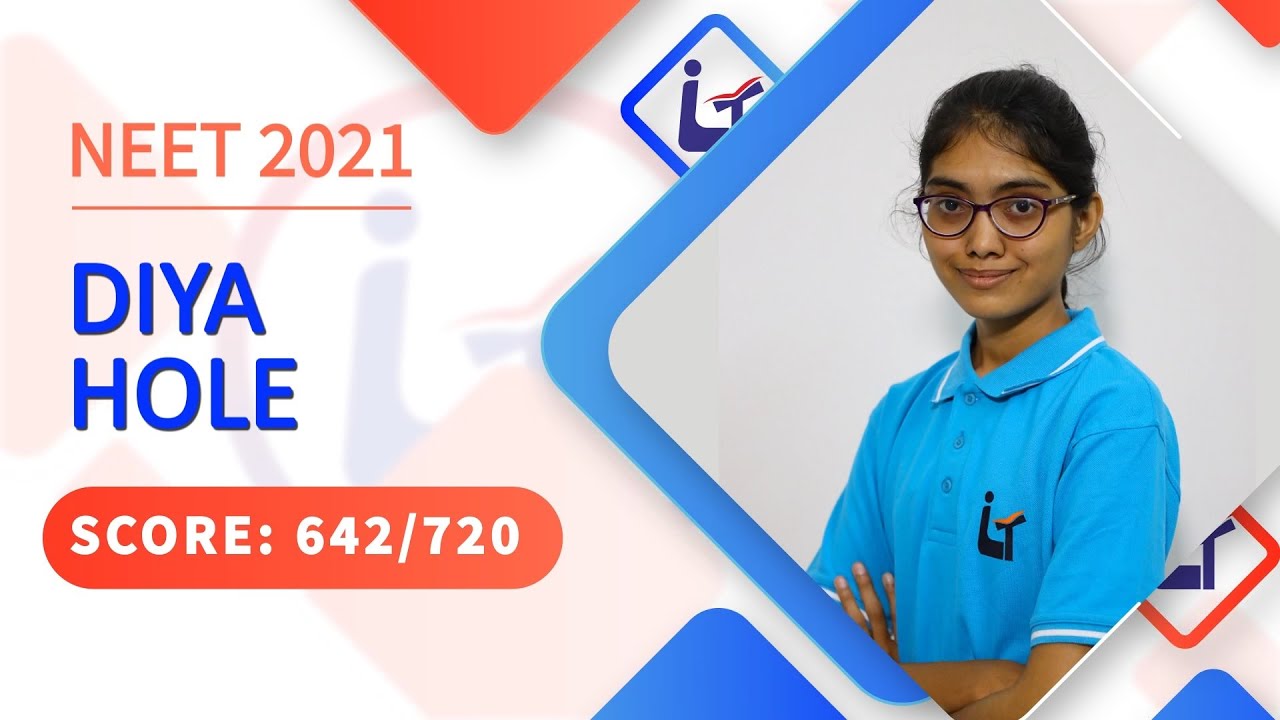 DIYA HOLE 642/720 | NEET 2021 | Lalit Tutorials Akola - YouTube