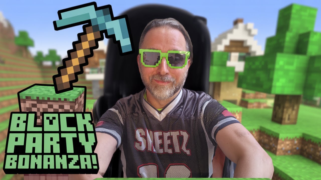 Block Party Bonanza: Building Dreams & Dodging Creepers! - YouTube