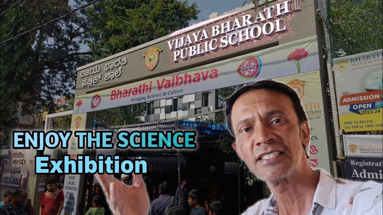 Enjoy The Science Exhibition ||Vijaya Bharathi Public School 😃 baccha ...