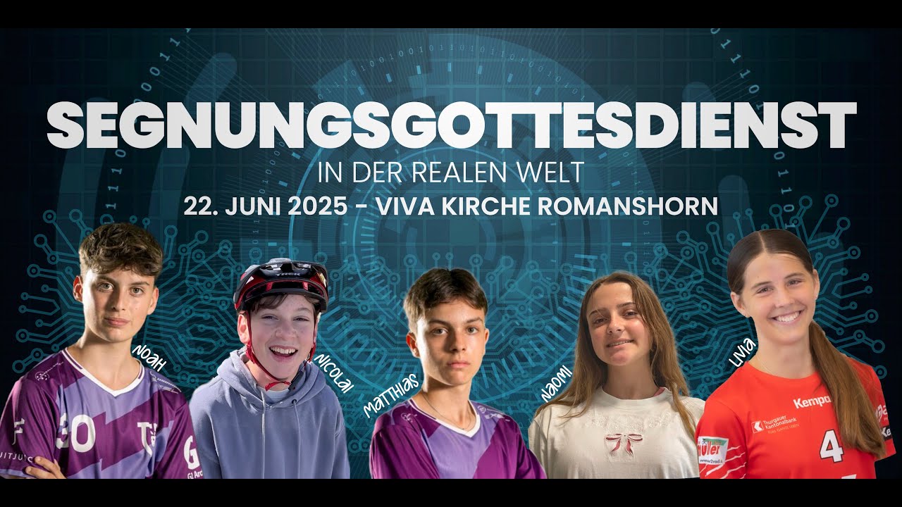 In der realen Welt - 22.06.2025 mit Marc Bommeli und Teens - YouTube