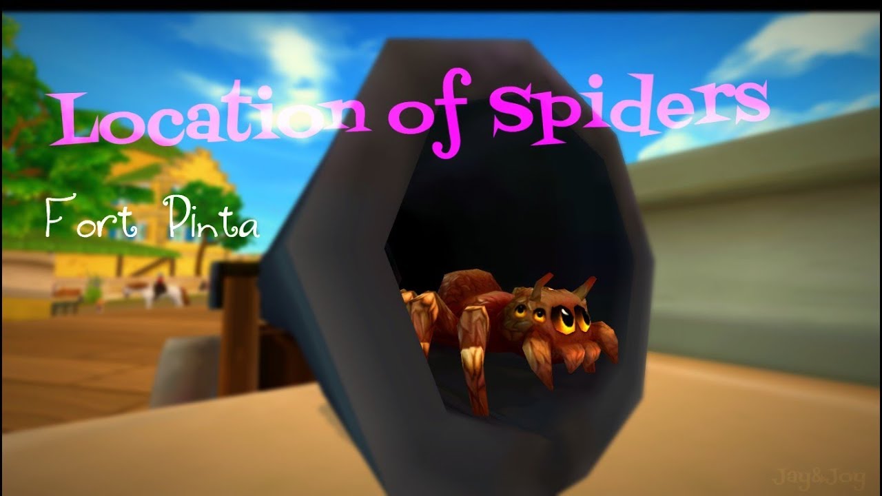 SSO: Locations of spiders | Lokalizacje pająków | Fort Pinta | - YouTube