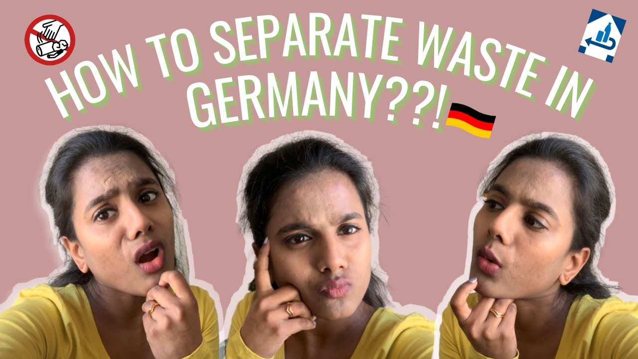 Waste Disposal in Germany | Trash Separation | Garbage rules in Germany ...