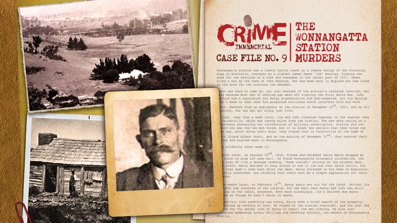 Case File No. 9 - The Wonnangatta Station Murders - YouTube