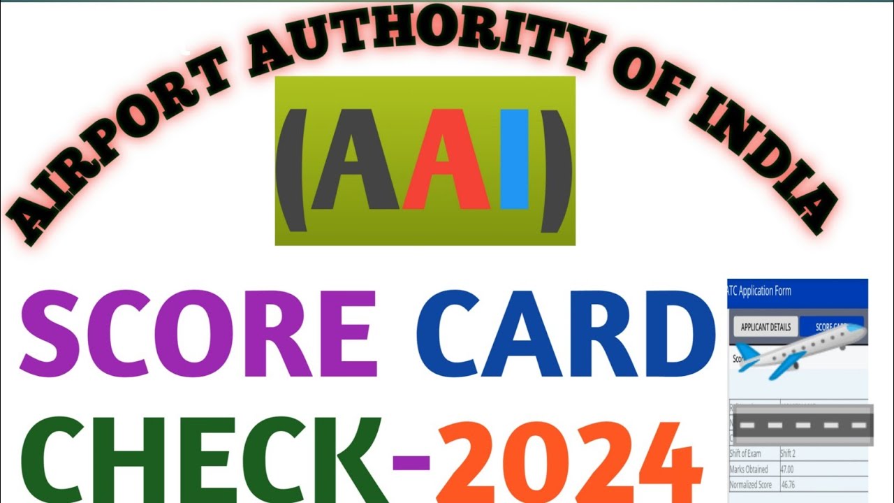 AAI ATC SCORE CARD 2024| aai atc score card check by mobile - YouTube