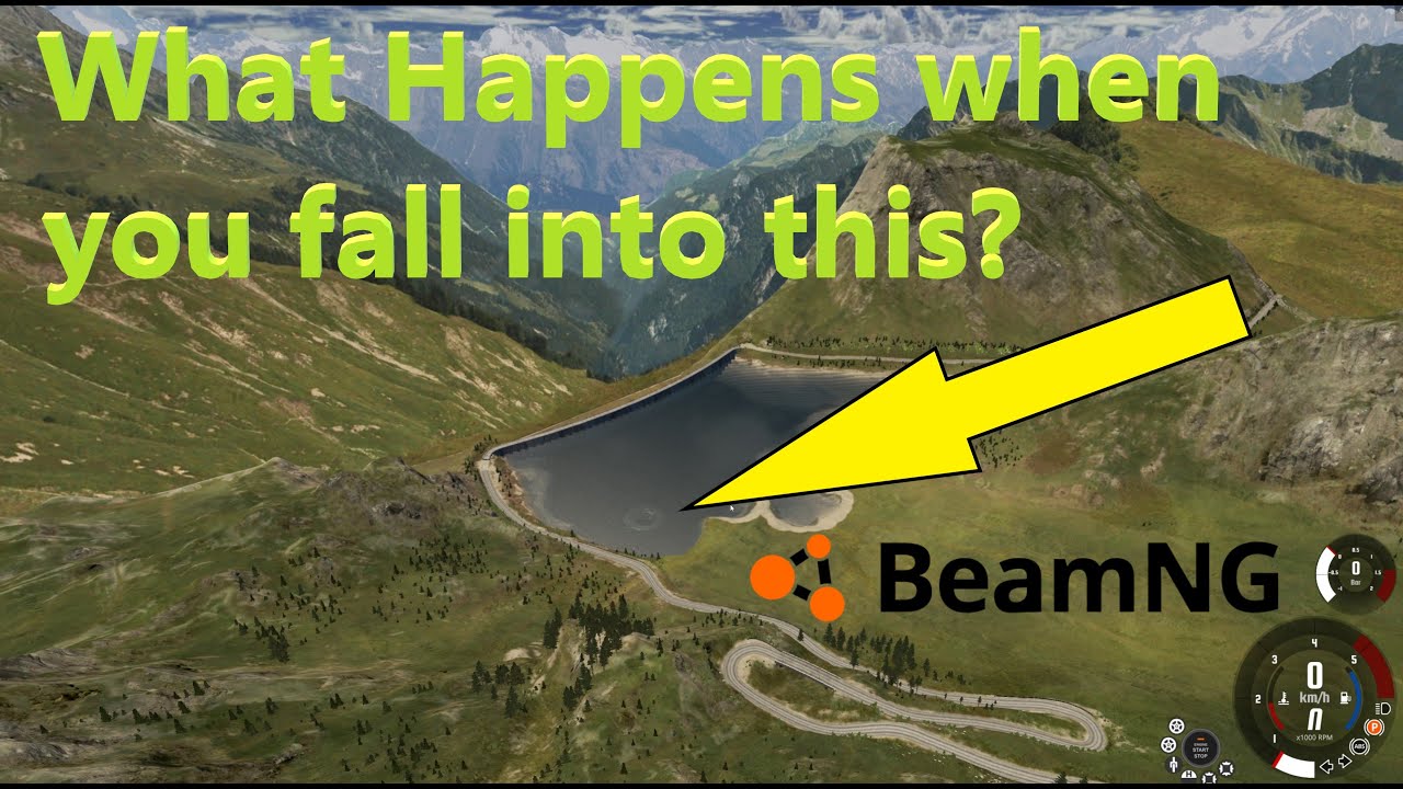 The Great Suction Hole on the Map Altitude - BeamNG - YouTube