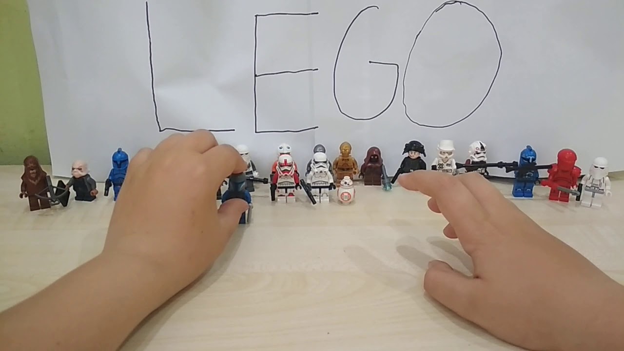 Lego Star wars postavičky #3 - YouTube