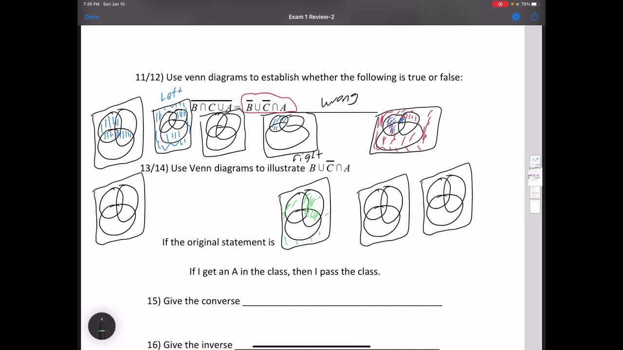 Exam one review video - YouTube