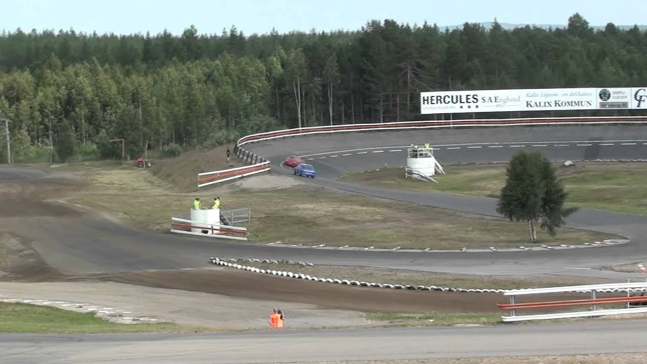Rallycross Norrlandsveckan kalix omg 1 Linus westman - YouTube