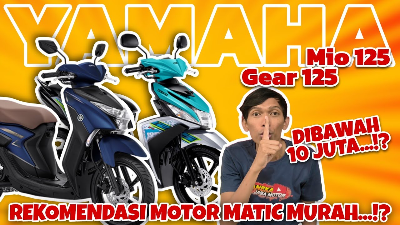 Rekomendasi motor matic murah, YAMAHA MIO GEAR 125 - motor bekas murah ...
