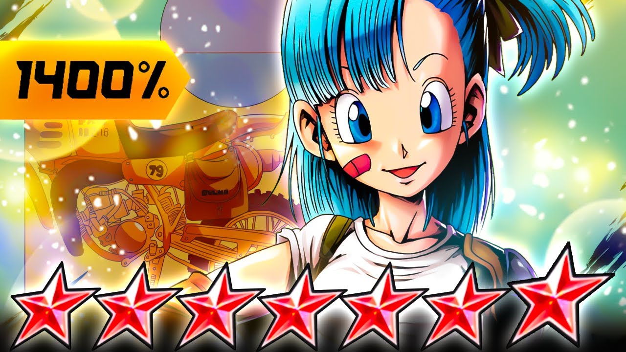 (Dragon Ball Legends) ZENKAI 7, 1400%, 14 STAR BLU BULMA! A PRETTY NICE ...