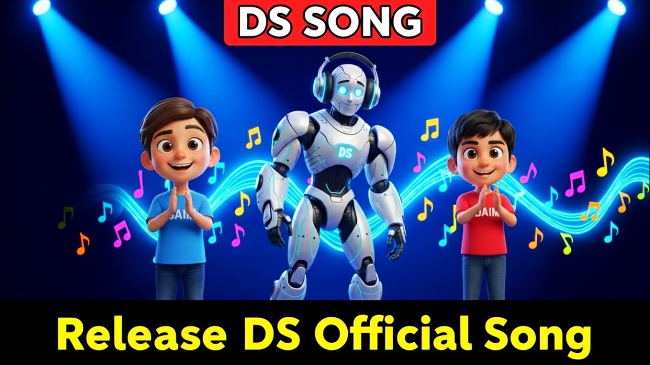 DS Robot Official Theme Song | 3D AI Animated Kids Anthem | DS AI World ...