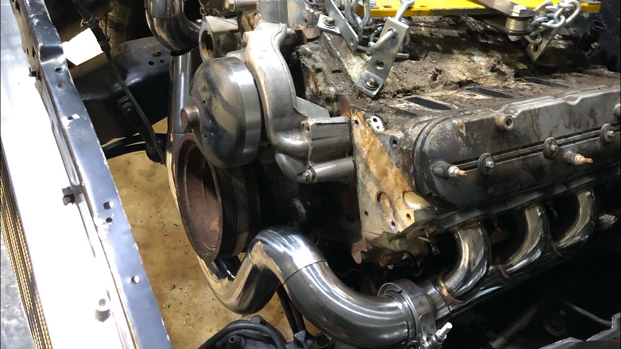 Squarebody S-10 LS Turbo Build part 1 - YouTube