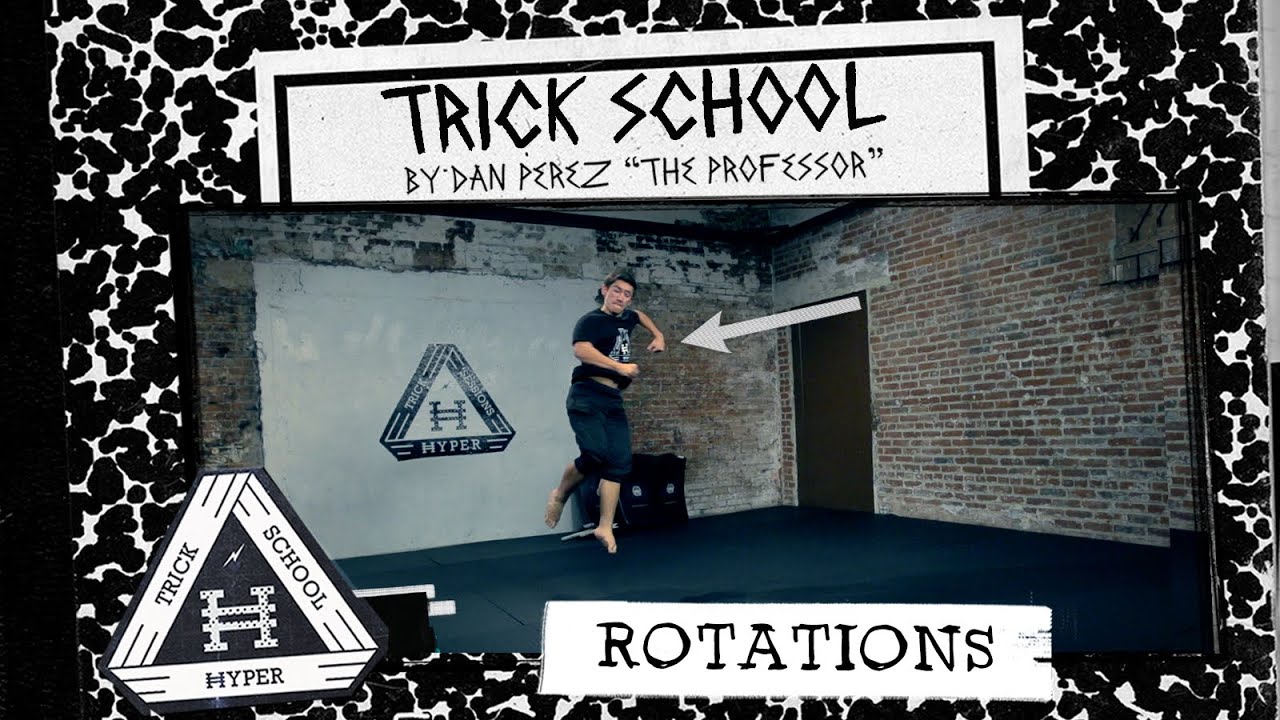Learn Tricking: Rotations (Basic, Novice & Master) | Tricks Terminology ...