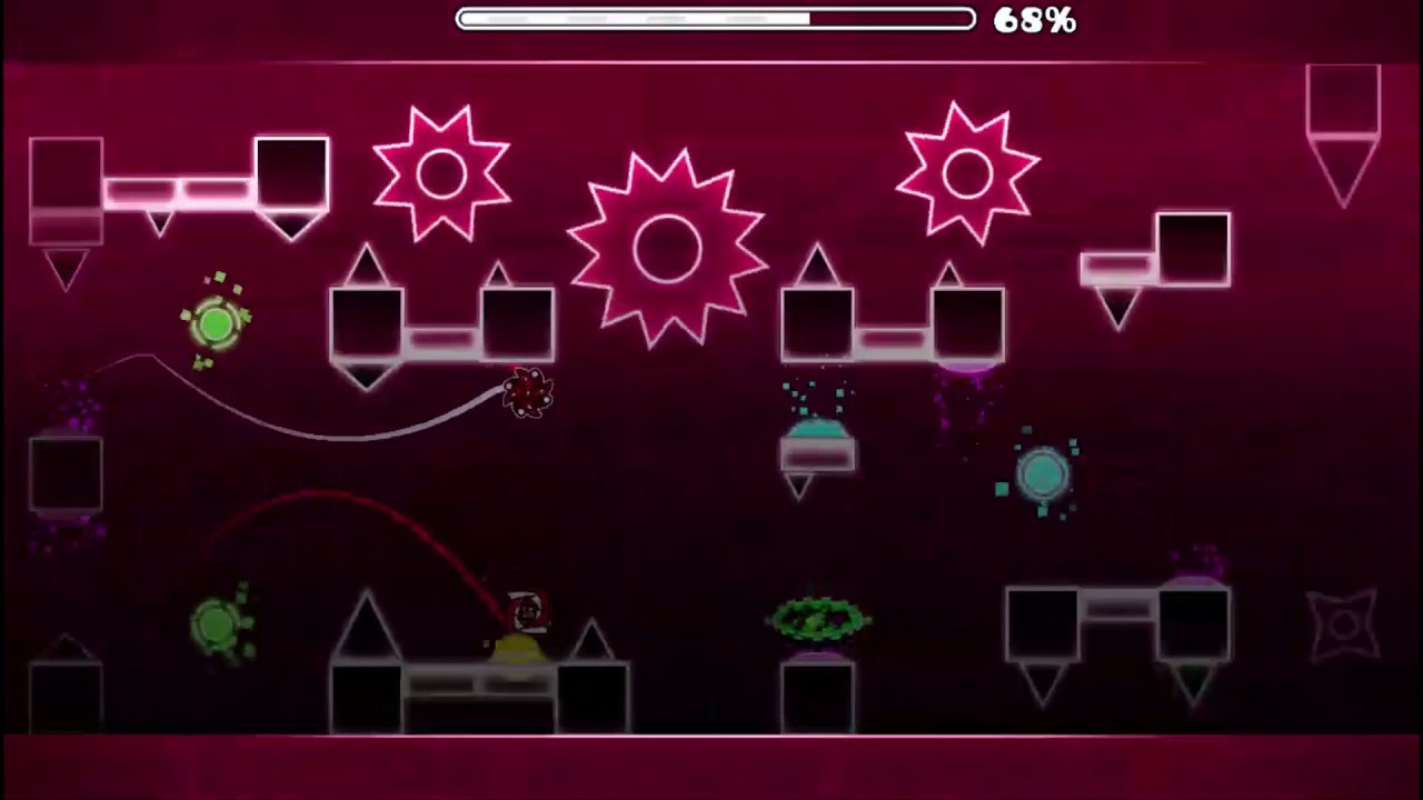 Ajeda's asymmetrical dual contest 2nd entry - Geometry Dash 2.11 - YouTube