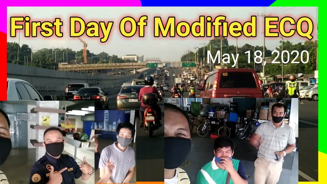 First Day Of Modified ECQ | Batasan To Ortigas | Alex The Driver - YouTube