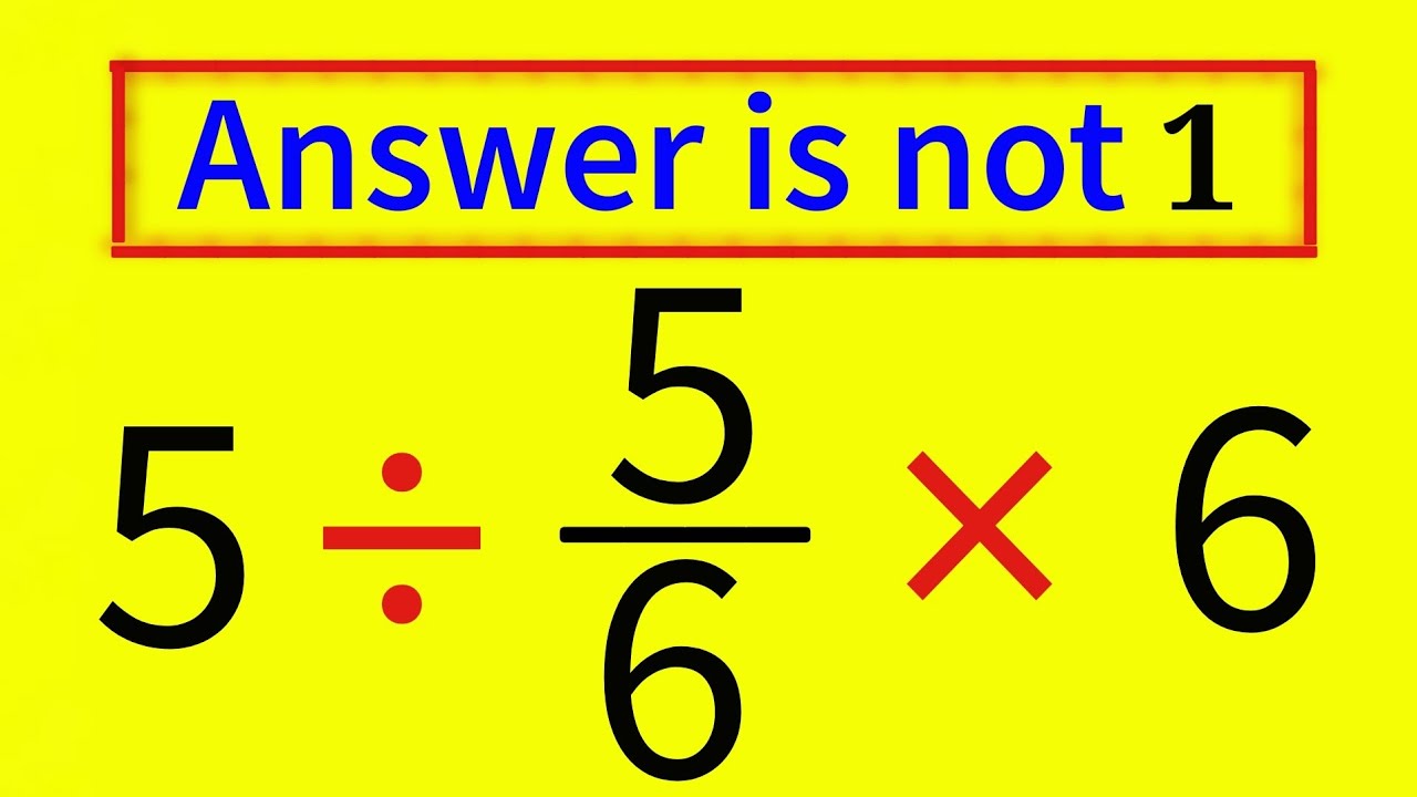 Only 1% Can Solve This Math Problem! - YouTube
