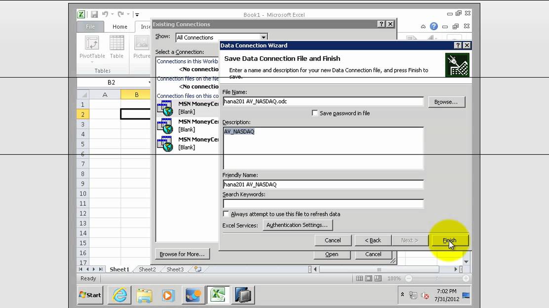 SAP HANA en MS Excel - YouTube