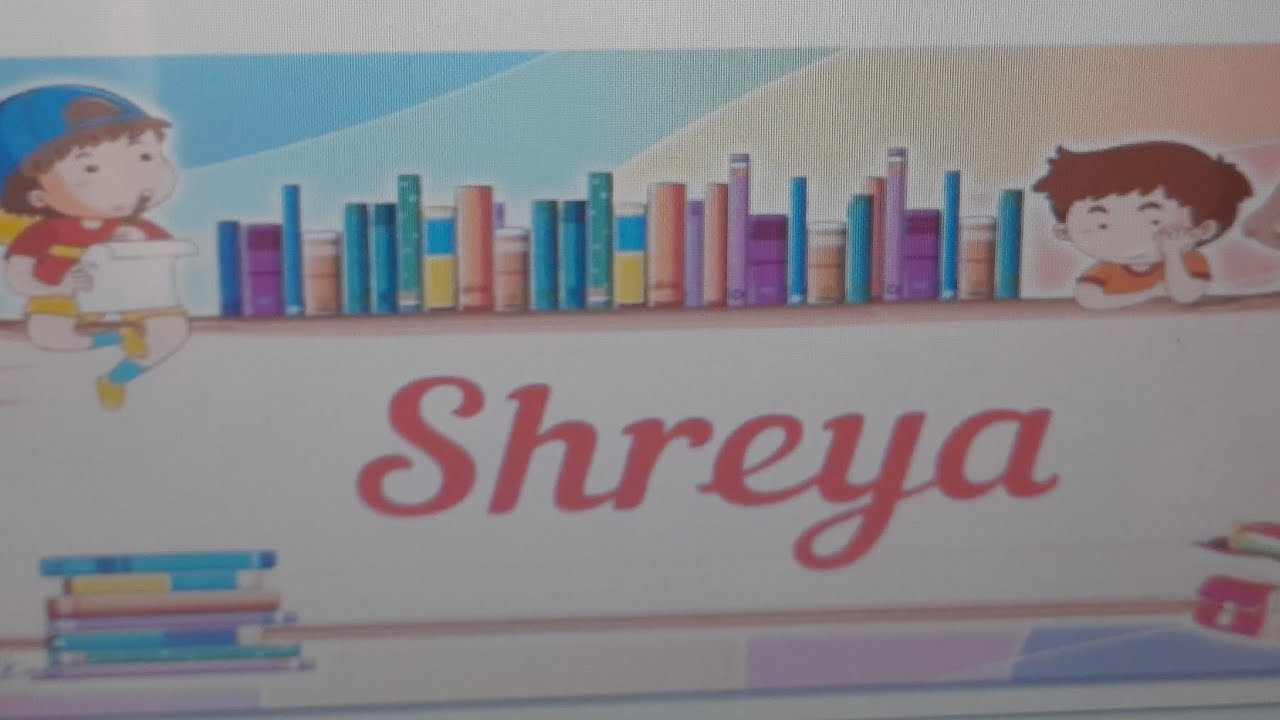 Shreya name plates l must watch. like 👍🏻 and subscribe to my channel ️ ...