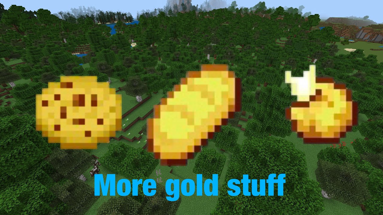 Elingo's Golden Food mod for Minecraft - YouTube